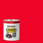 Rust-Oleum 1 qt. Farm Equipment Ford Red Enamel Paint (2-Pack) 280155