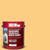 BEHR 1 gal. #P250-4 Equatorial Satin Interior/Exterior Masonry, Stucco ...