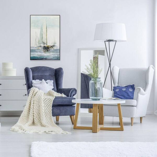 Paragon 1 Piece Framed Giclee Coastal Art Print 36 in. x 24 in. 46012 ...