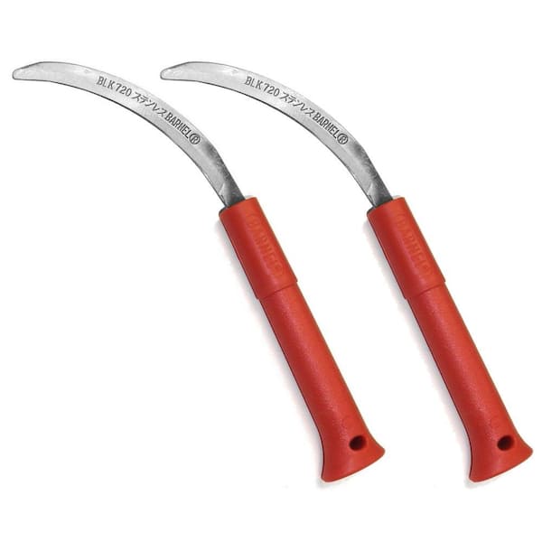BARNEL USA 10 in. Tropical Fruit Harvest Knife (2-Pack) BLK720P/2-PACK ...