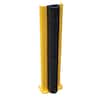 Vestil 36 in. Yellow Steel Structural Rack Guard with Rubber Bumper G8 ...