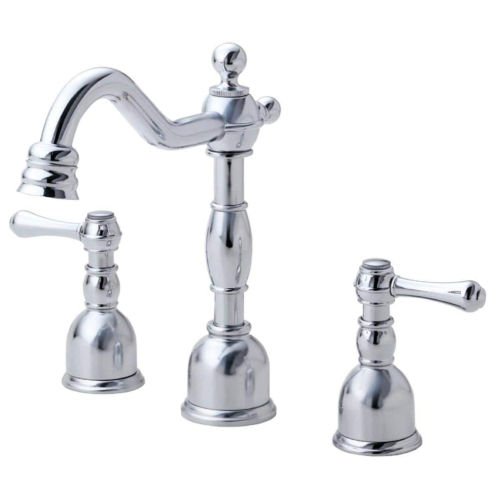 Gerber Opulence 2H Mini-Widespread Lavatory Faucet w/Metal Touch Down ...
