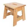 Putnam Rolling Ladder Red Oak Step Stool PL.29.RO - The Home Depot