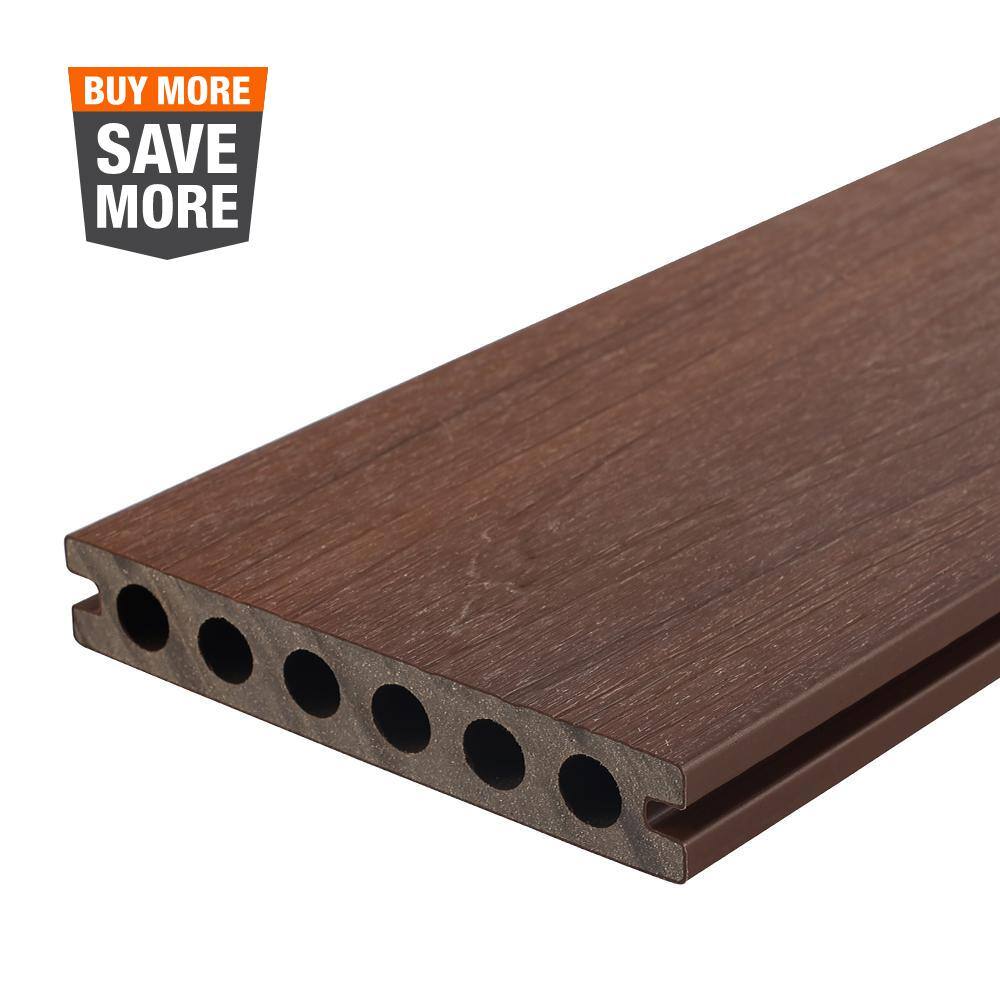 NewTechWood UltraShield Natural Voyager 1 in. x 6 in. x 8 ft. Brazilian ...