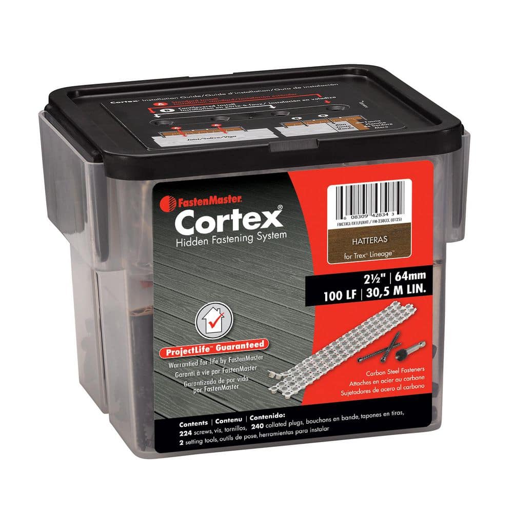 FastenMaster Collated Cortex Hidden Fastening System for Trex Lineage ...