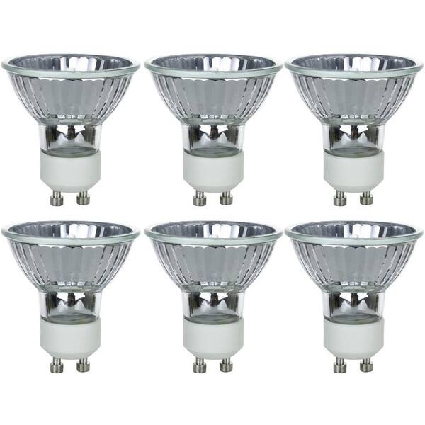 Sunlite 35-Watt MR16 GU10 Base 120-Volt Flood Halogen Light Bulb in ...