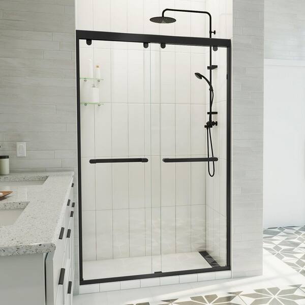 Dreamline Charisma X 44 48 In W X 76 In H Frameless Sliding Bypass
