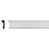 Ekena Millwork 1/2 in. x 1-3/8 in. x 94-1/2 in. Polyurethane Linus ...