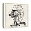 PTM Images Old Fan'' Canvas Abstract Wall Art 15 in. x 15 in. 9-127481 ...