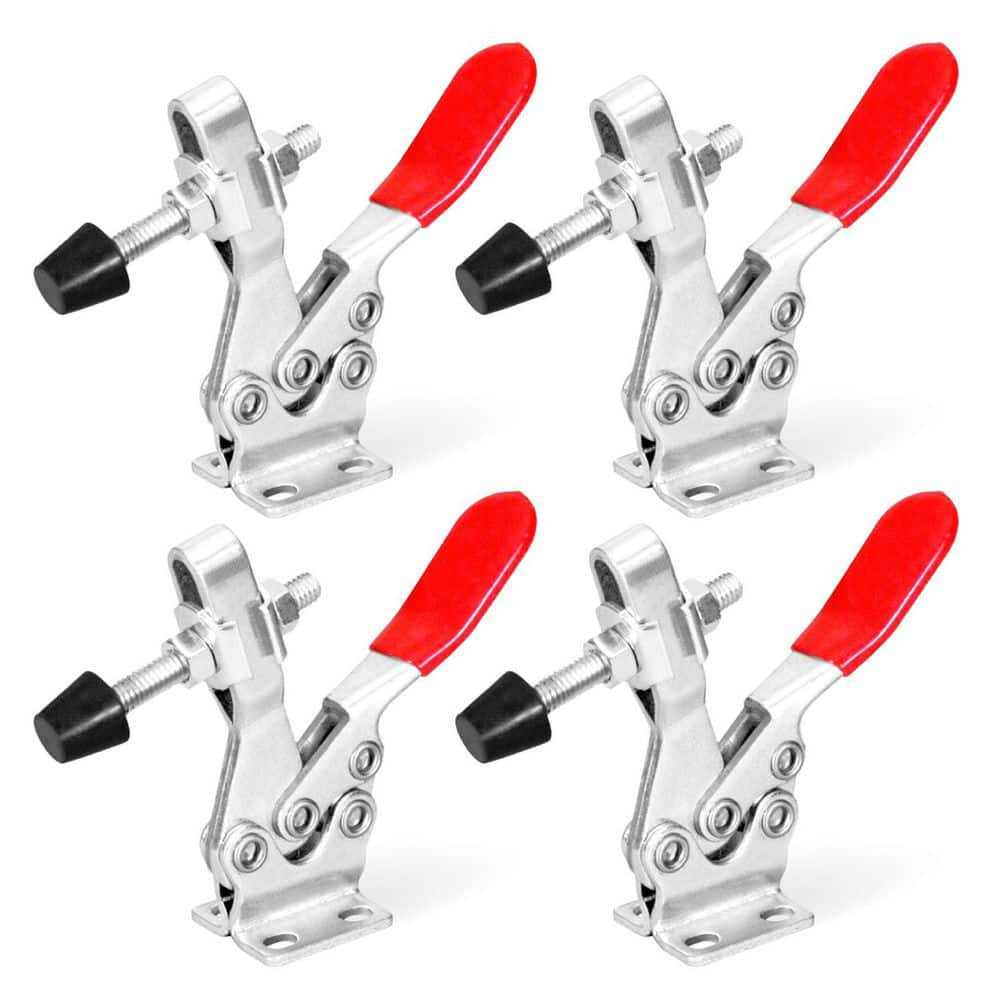 ‎POWERTEC 500 lbs. Horizontal Quick-Release Toggle Clamp (4-Pack) 20326 ...