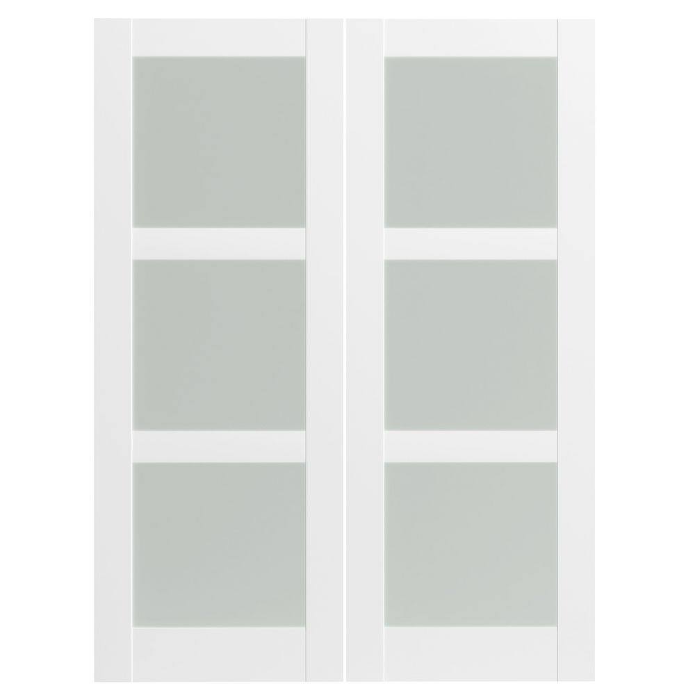 Have a question about TENONER 56 in. x 80 in. 3 Lite, MDF Composite ...