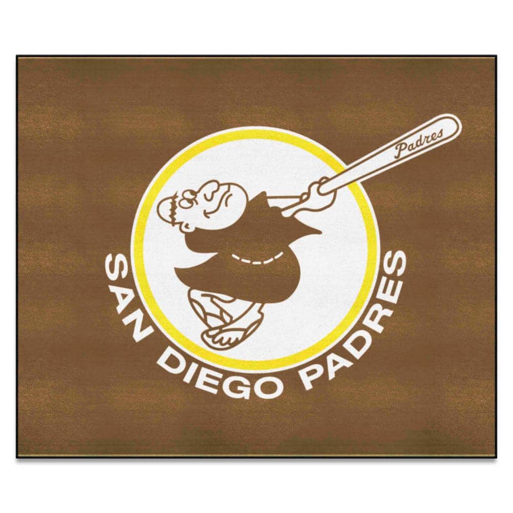 FANMATS San Diego Padres Tailgater Rug - 5ft. x 6ft. 37318 - The Home Depot