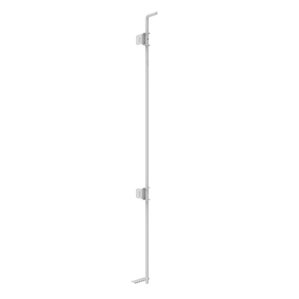 Barrette Outdoor Living 48.75 in. Steel White Heavy-Duty Drop Rod ...