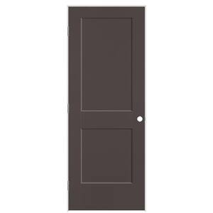 Masonite 28 in. x 80 in. 1-Panel Lincoln Park Right-Hand Solid Core ...