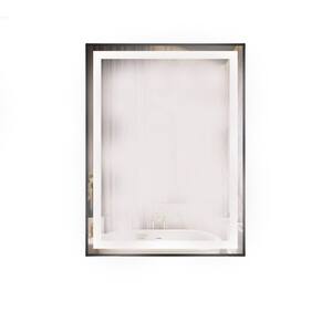 YESSKY DOWELL ENTER LLC Gold 36 in W x 28 in. H Rectangle Bathroom ...