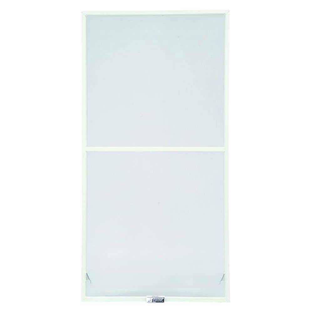 Andersen 33-5/32 in. x 51-3/8 in. 200 Series White Aluminum Double-Hung ...