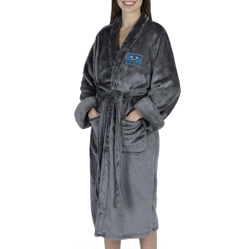 THE NORTHWEST GROUP NBA Hornets Fast Track Charcoal S/M Bath Robes and ...