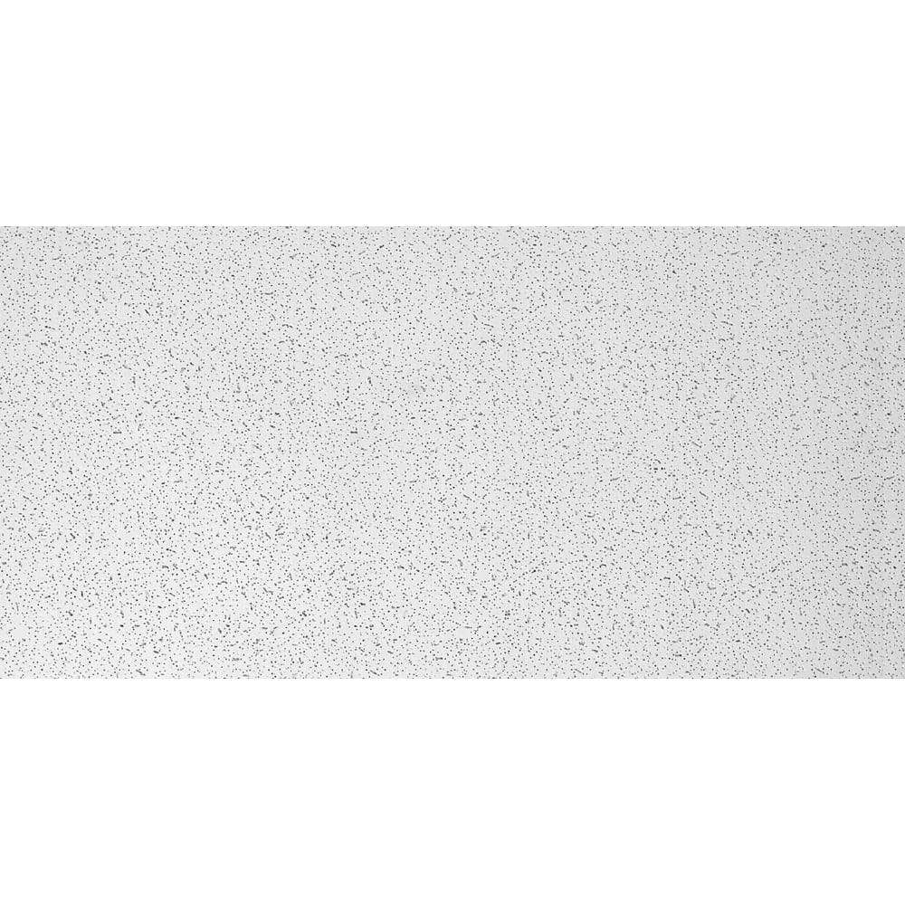 USG Ceilings 2 ft. x 4 ft. Radar White Square Edge Lay-In Ceiling Tile ...