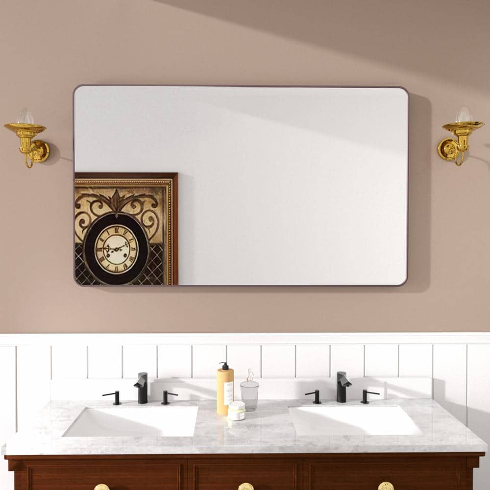 Hermitage Bath Cosy 60 in. W x 36 in. H Rectangular Framed Wall ...