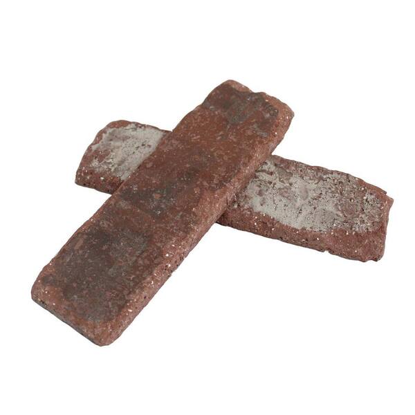 Old Mill Brick Sample Box Castle Gate Thin Brick 7.625 in. x 2.25 in. x ...