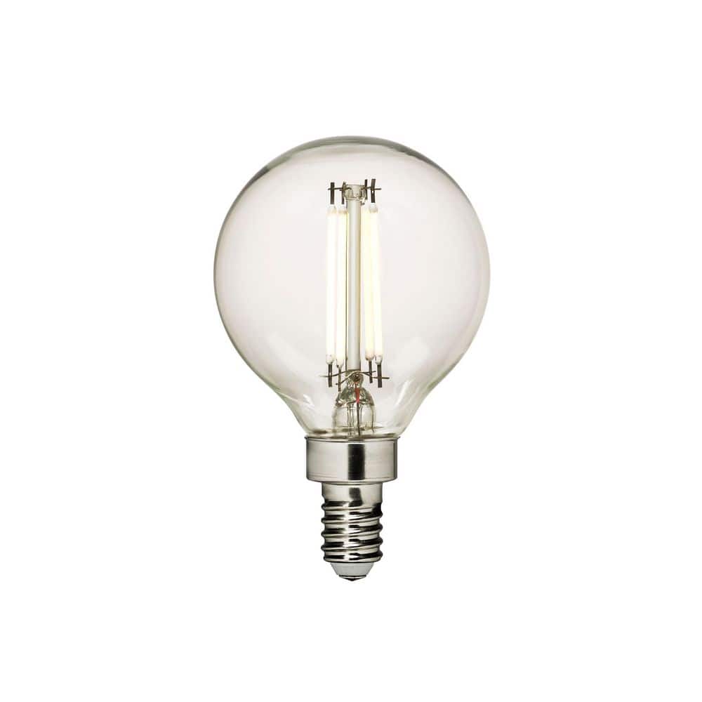 Generation Lighting 4-Watt Equivalent G16.5 Shape E12 Base Dimmable ...