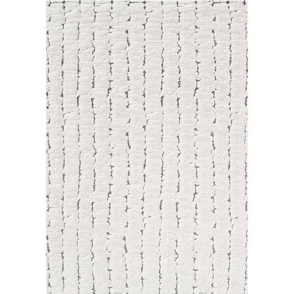 Dynamic Rugs Masai 2 ft. 7 in. X 5 ft. Ivory Geometric Indoor Area Rug ...