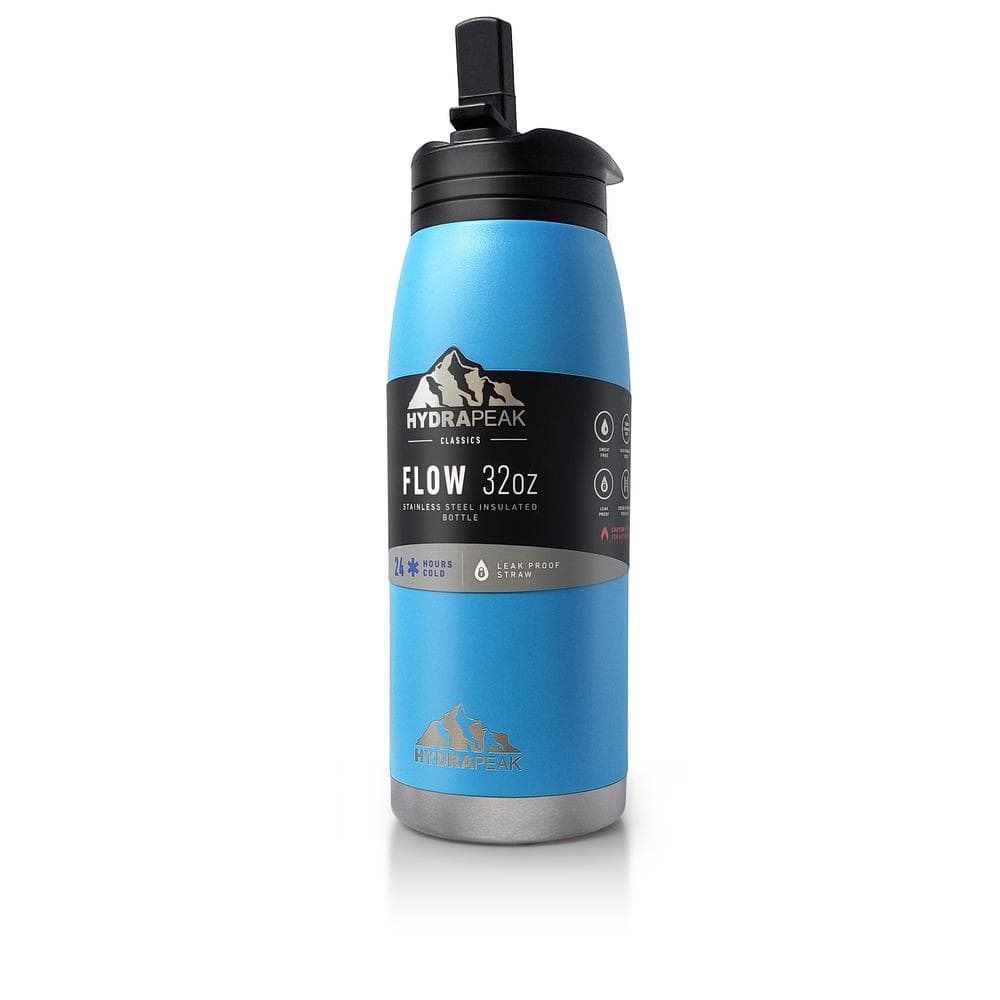 HYDRAPEAK Active Flow 32 oz. Ocean Triple Insulated Stainless Steel ...