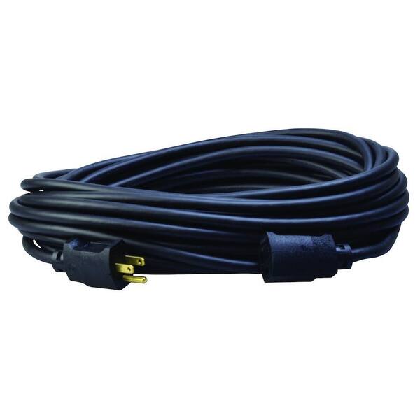 Southwire 25 ft. 14/3 SJEOOW Black Outdoor Polar/Solar Standard ...