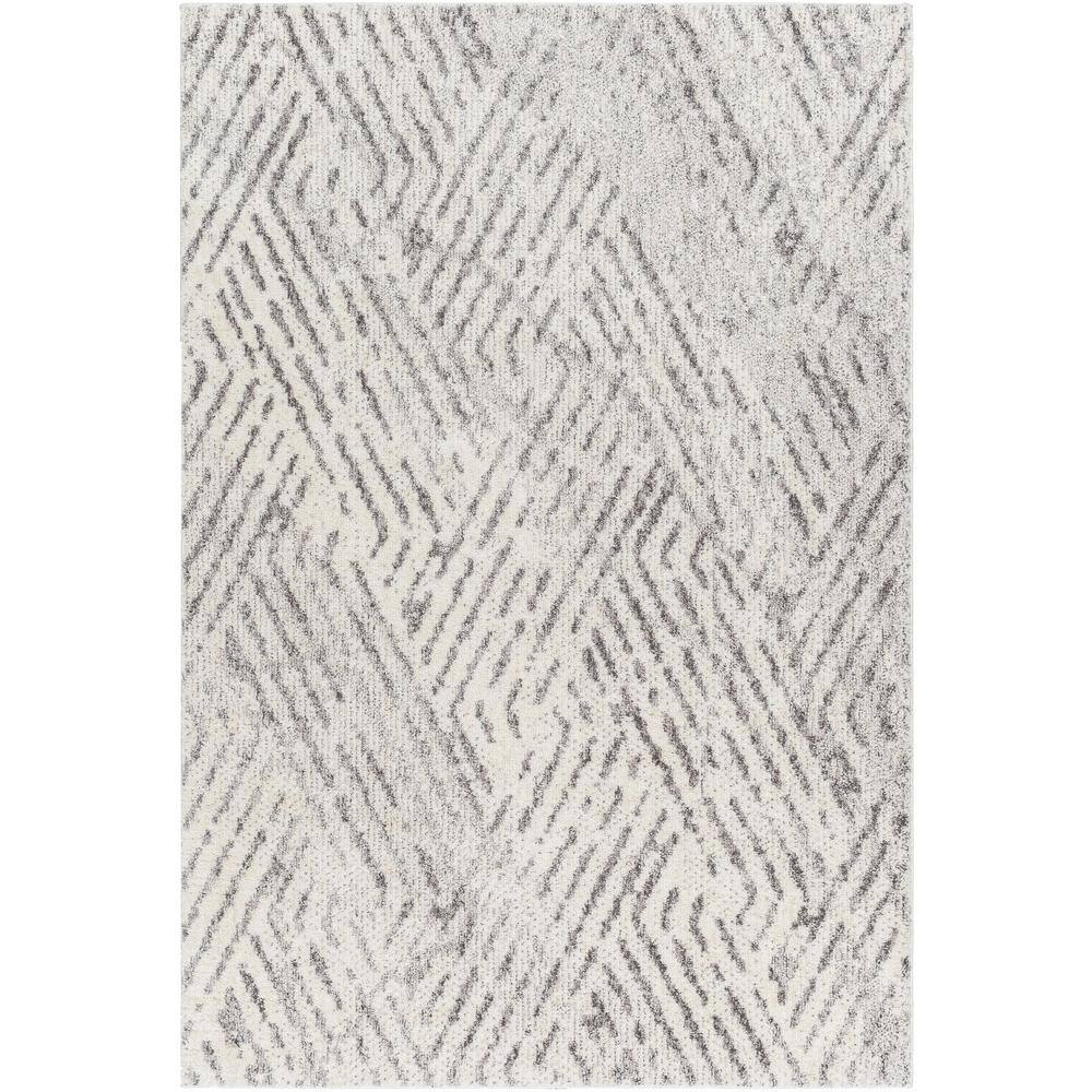 Livabliss Monet Gray Global 5 ft. x 7 ft. Indoor Area Rug MMO2305-537 ...