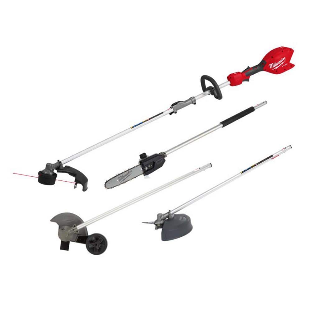 Milwaukee M18 FUEL 18V 16 in. Brushless Cordless Battery Powered QUIK-LOK String Trimmer w/ Pole ...