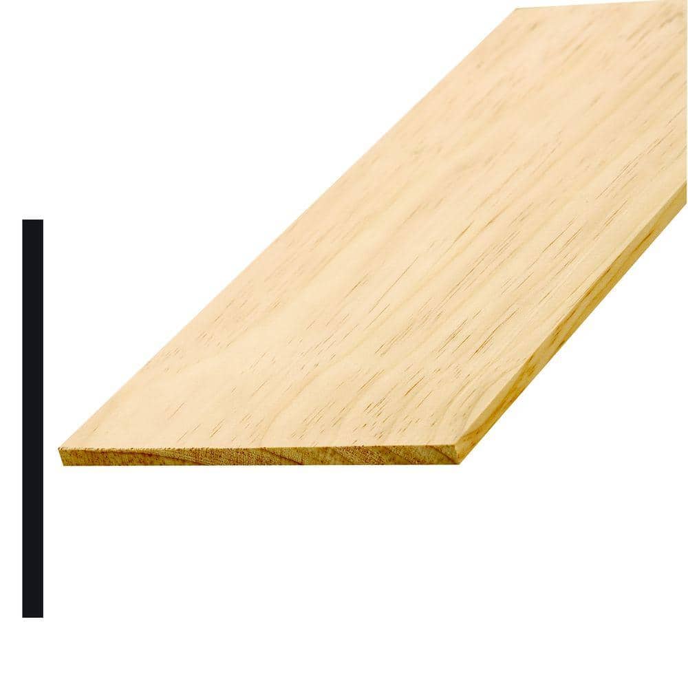 Alexandria Moulding LWM 263 5/16 in. x 5-1/2 in. Pine Lattice Molding ...