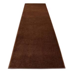 RugStylesOnline Tough Brown 36 in. Width x Your Choice Length Custom ...