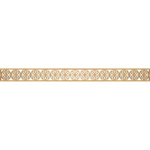 Ekena Millwork Blume Fretwork 0.375 in. D x 46.75 in. W x 10 in. L MDF ...