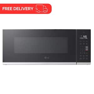 LG 1.8 cu. ft. 30 in. W Smart Over the Range Microwave Oven w ...