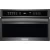 FRIGIDAIRE GALLERY 30 in. Width 1.6 cu. ft. Black Stainless Steel with ...