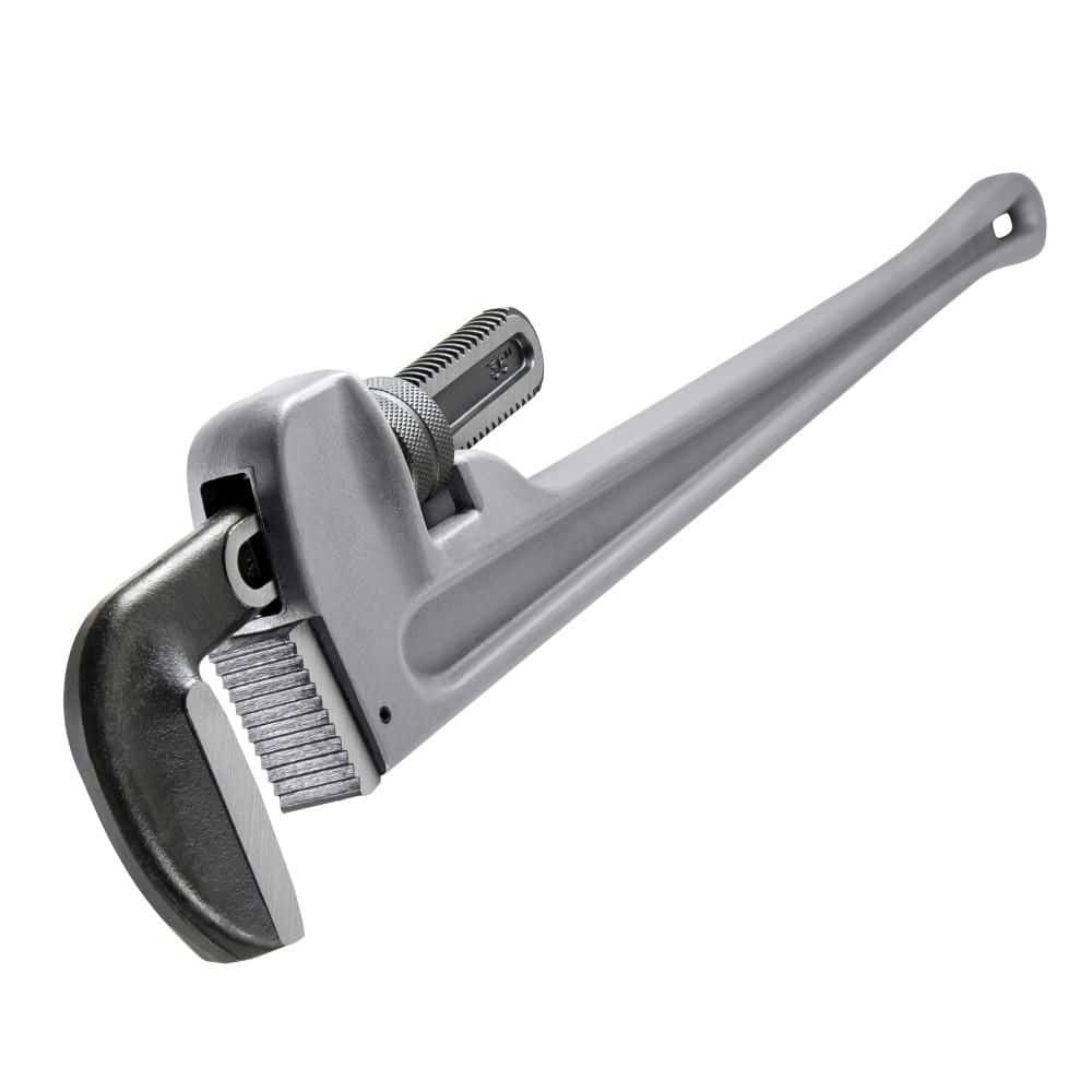 Superior Tool 36" Heavy-Duty Straight Aluminum Pipe Wrench (1 Pack ...
