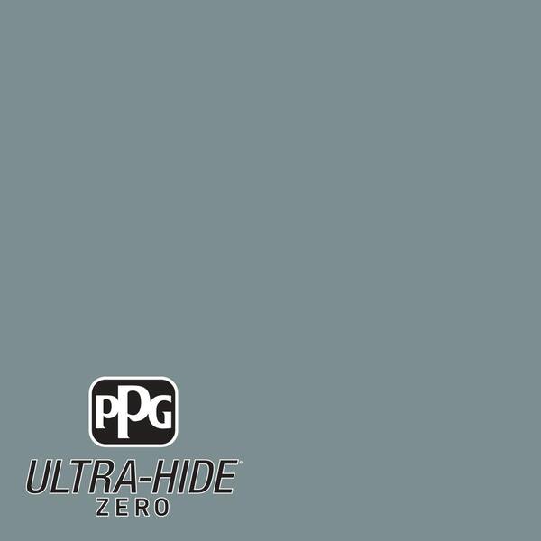 PPG 1 gal. #HDPCN21U Ultra-Hide Zero Greyed Teal Green Flat Interior ...