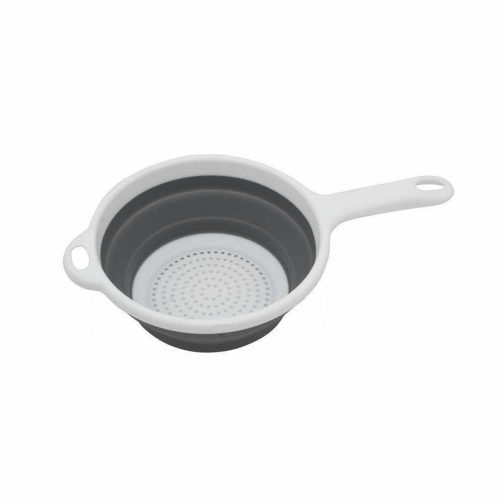 Cook Pro 7.5 in. Collapsible Silicone Colander w/Handle 614 - The Home ...