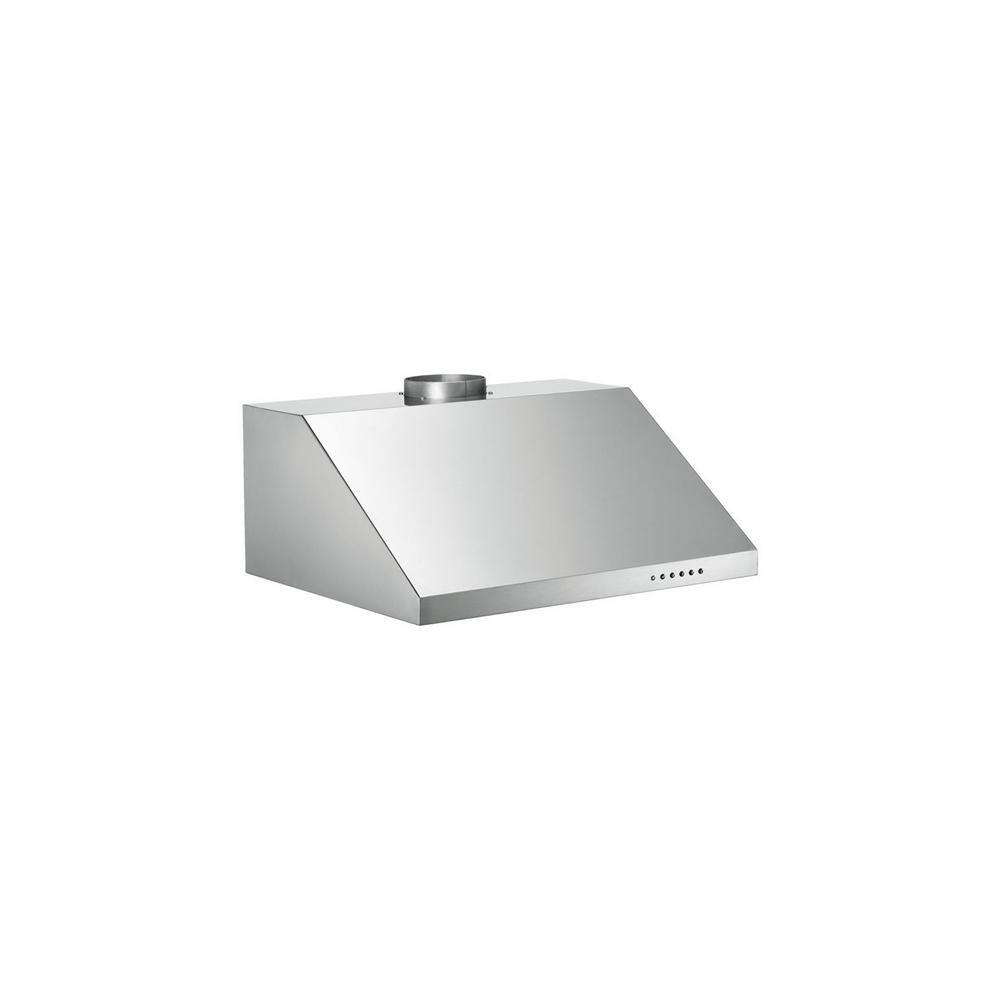 Bertazzoni 24 in. External Wall Mount Range Hood in Stainless Steel ...