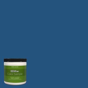 BEHR PREMIUM PLUS 5 gal. #S-H-570 Blueberry Twist Eggshell Enamel Low ...