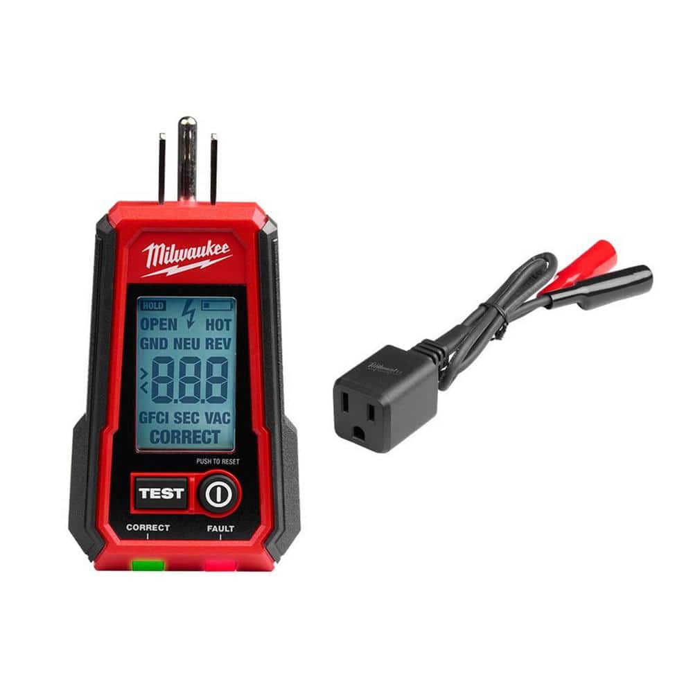 Reviews for Milwaukee Digital GFCI Receptacle Tester with Circuit ...
