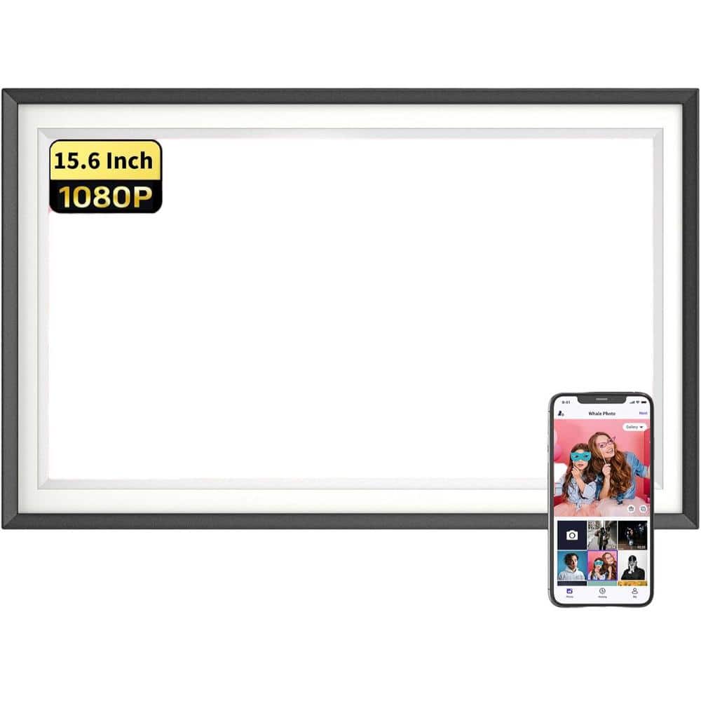 Lukyamzn 15.6 in. 32GB WiFi Digital Photo Frame with IPS Touch Screen ...