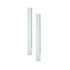 Fypon 1-5/8 in. x 5-1/4 in. x 90 in. Polyurethane Fluted Pilasters ...