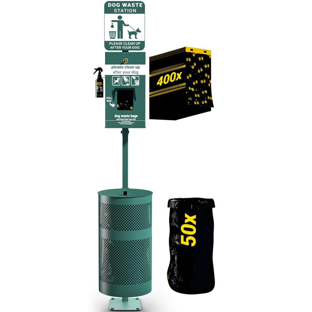 Carnegy Avenue Kessler 42 lb. Steel Waste Dispoble System CGA-YAN ...