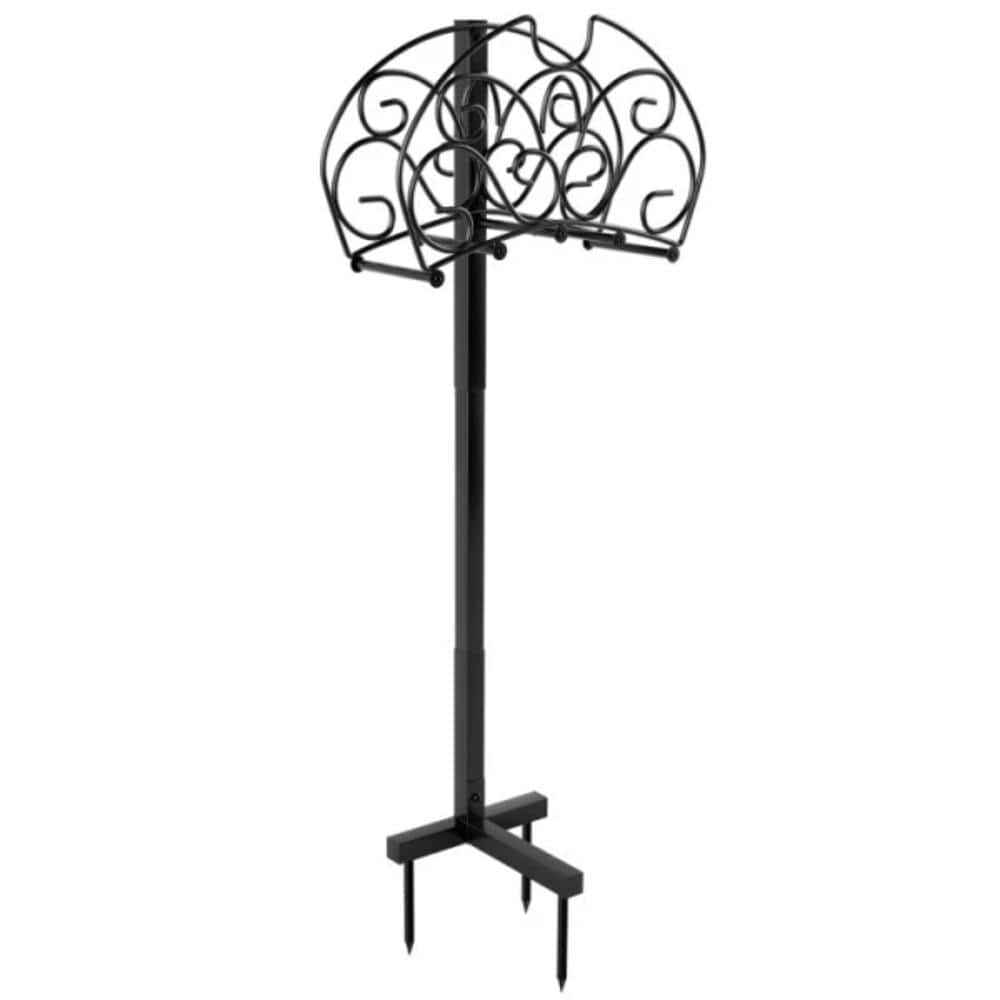 ITOPFOX 41.5 in. H Freestanding Hose Holder for Outdoor Yard Garden ...