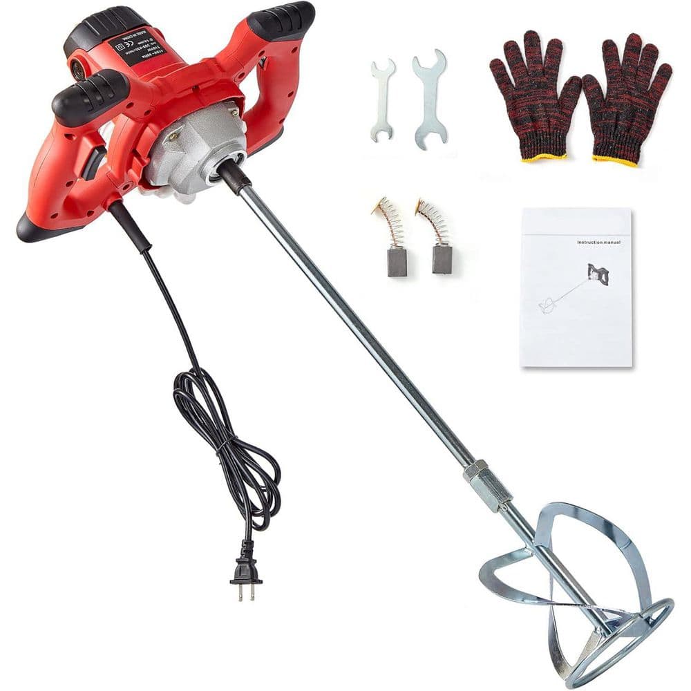 KIWDZFU 15 Epoxy Resin Paint Mud Ceramic Glaze Mixer Paddle Blades Power Drill Stirring ...