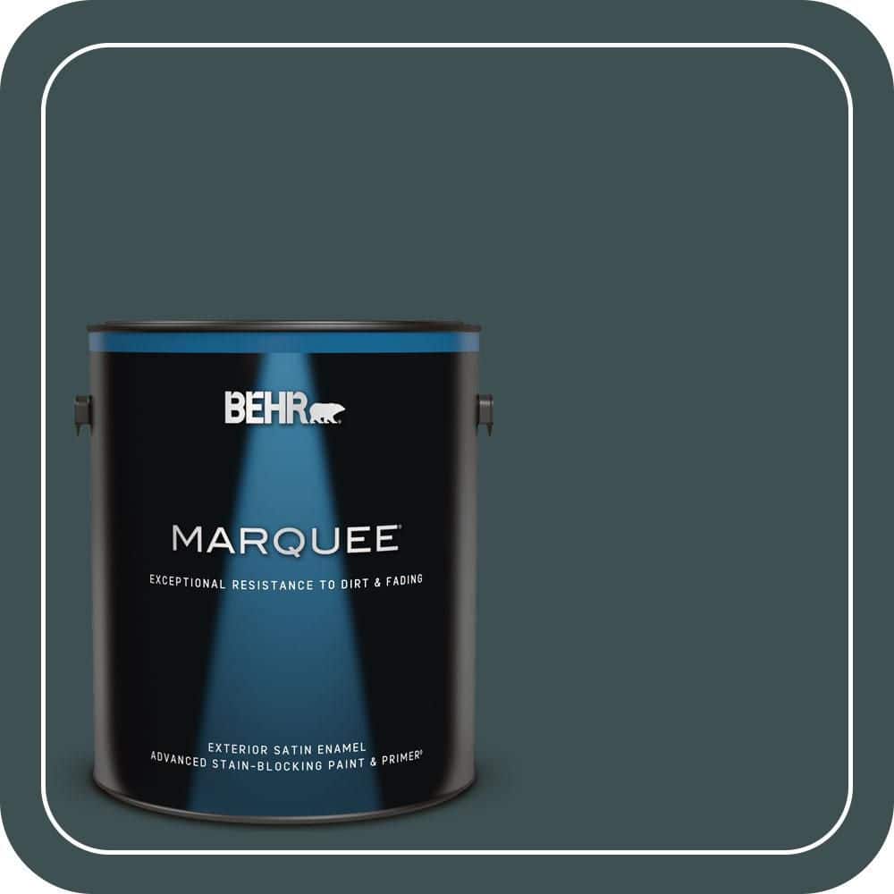 BEHR MARQUEE 1 gal. #S440-7 Thermal Satin Enamel Exterior Paint ...