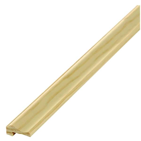 Alexandria Moulding WM 292 9/16 in. x 1-1/8 in. Pine Ply Cap Moulding ...