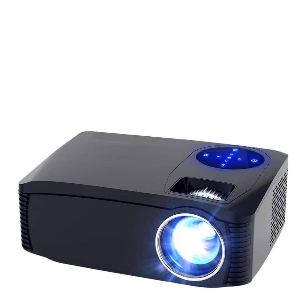 Vrbgify 1920 x 1080 4K 1080P Projector with 9800 Lumens, WiFi ...