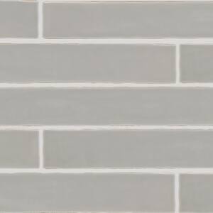 Marazzi Artistic Reflections Mist 2 in. x 20 in. Glazed Ceramic ...